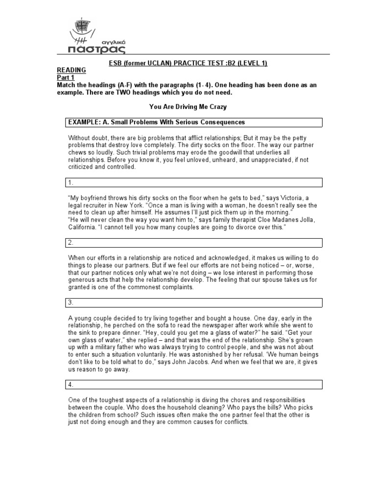 Esb b2 Reading | PDF | Video Games | Visual Perception