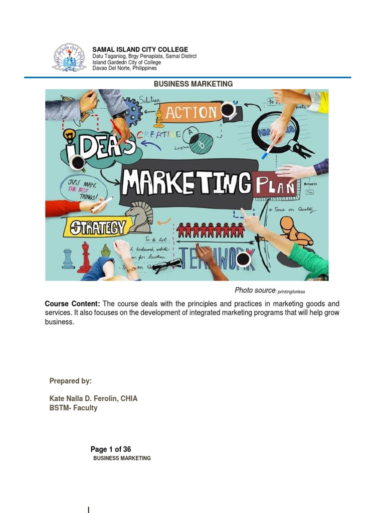 02 Midterm Module For Business Marketing | PDF | Market Segmentation | Marketing