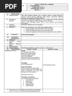 Lesson Plan (Unlocking of Difficulties) | PDF