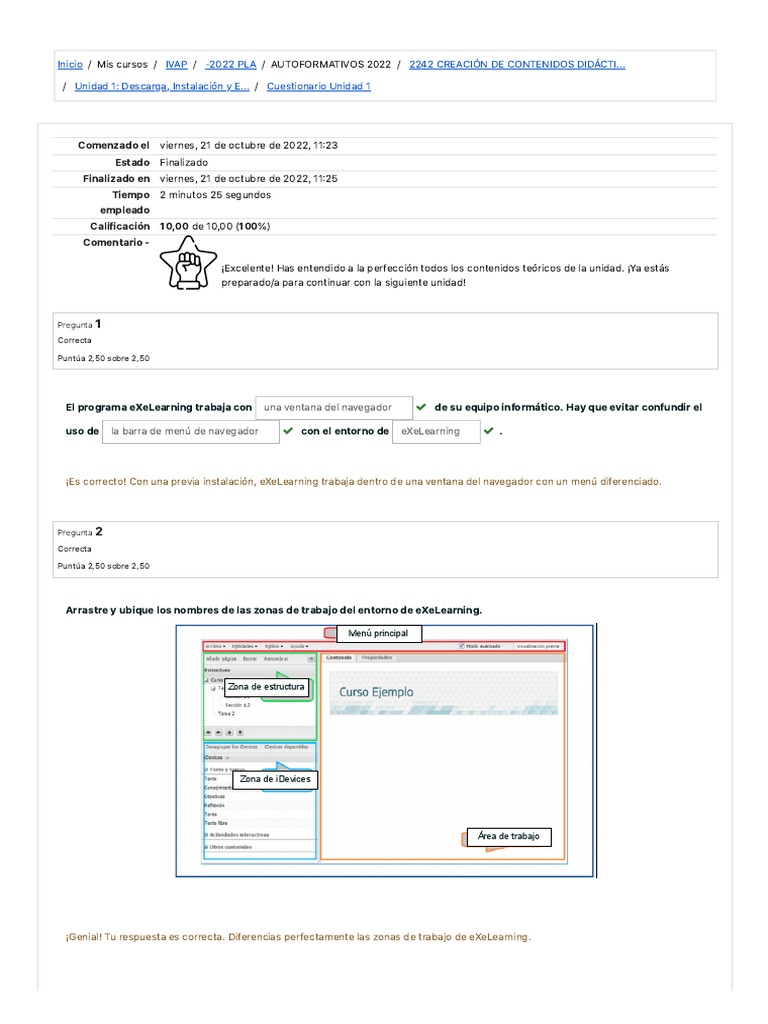 01 - Cuestionario - 2242 CREACIÓN DE CONTENIDOS DIDÁCTICOS CON ...