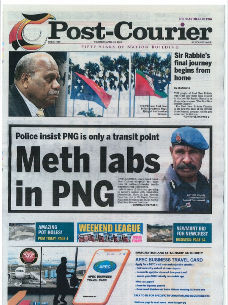 Meth Labs in PNG | PDF