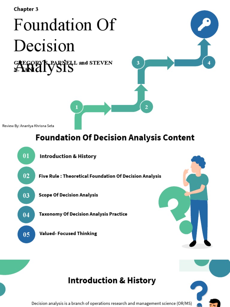 Foundation of Decision Analysis: Review By: Anantya Khrisna Seta | PDF | Decision Making ...
