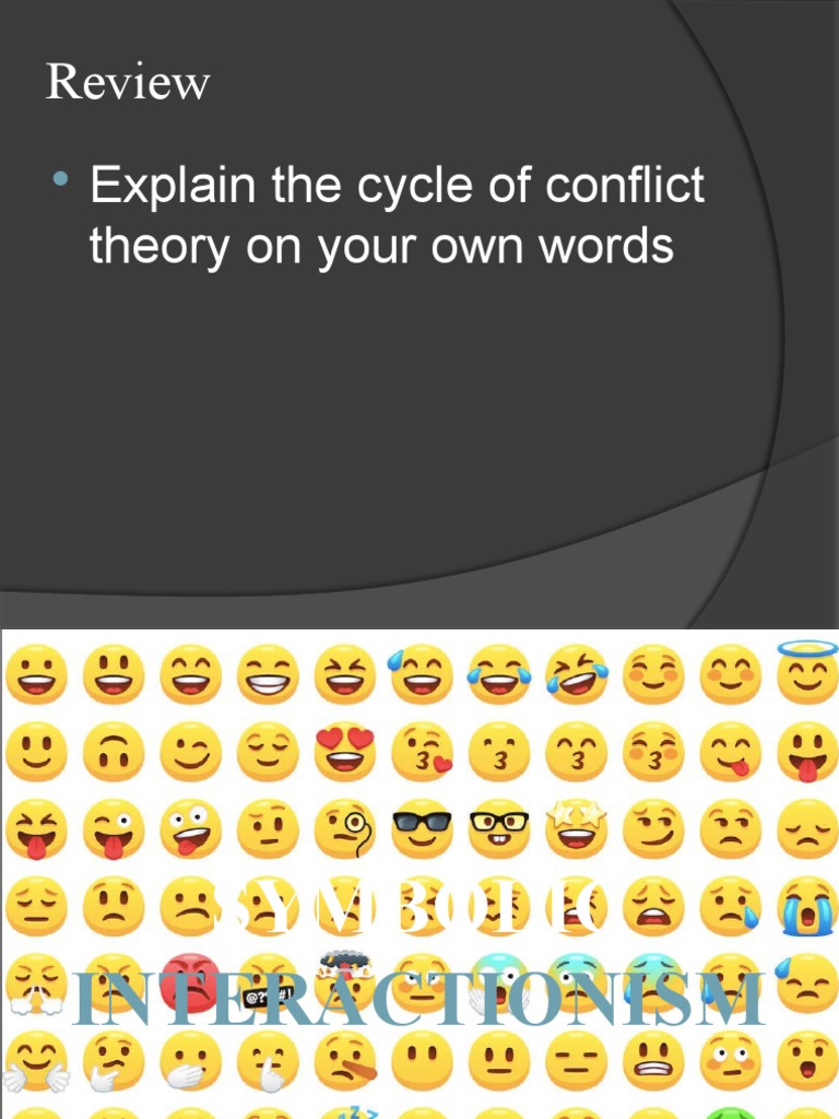 Symbolic Interactionism 1 | PDF | Human Communication | Psychology