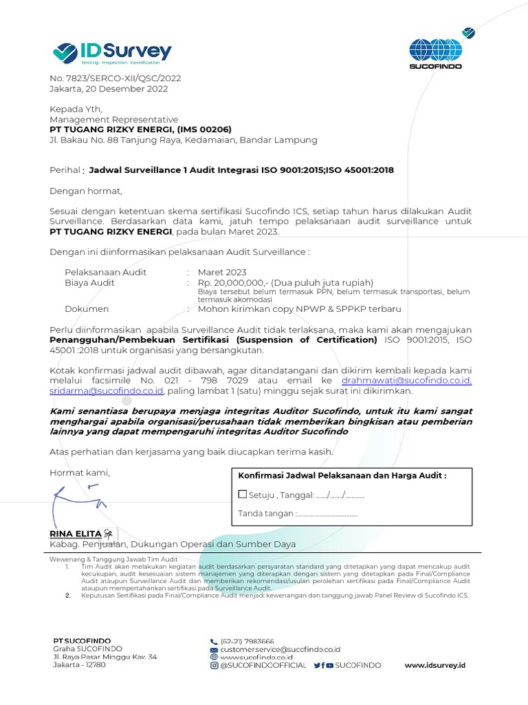 PT Tugang Rizky Energi | PDF