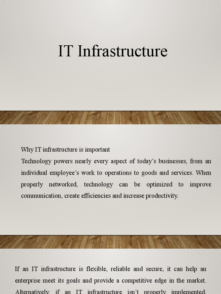 Understanding the Importance and Components of Optimal IT ...