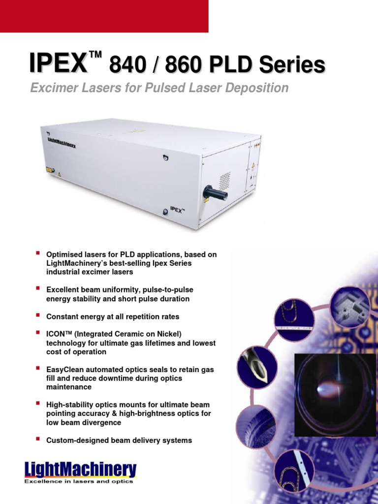 Ipex PLD Series | PDF | Laser | Optics