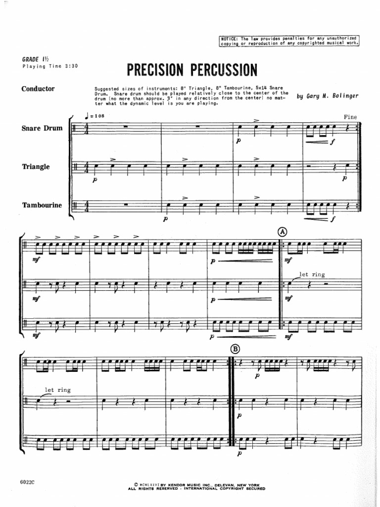 Precision Percussion | PDF