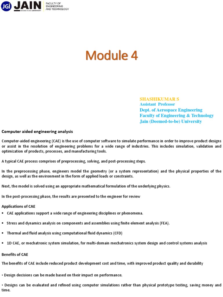 Module 4 | PDF | Finite Element Method | Beam (Structure)