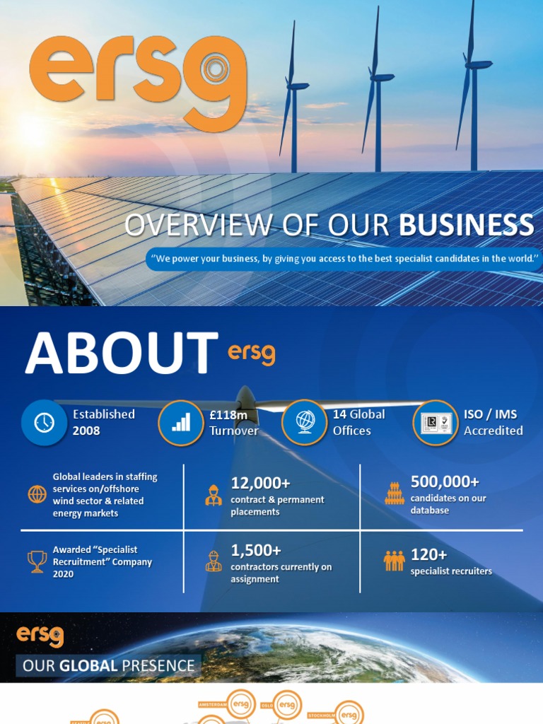 ERSG Overview 2022 | PDF | Recruitment | Outsourcing