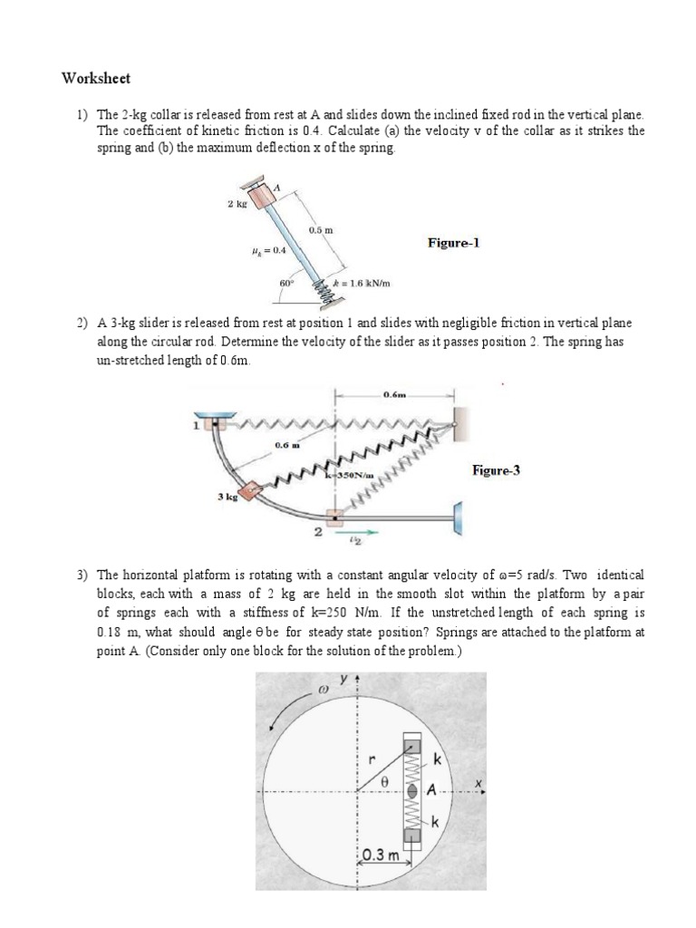 Physics Worksheet | PDF
