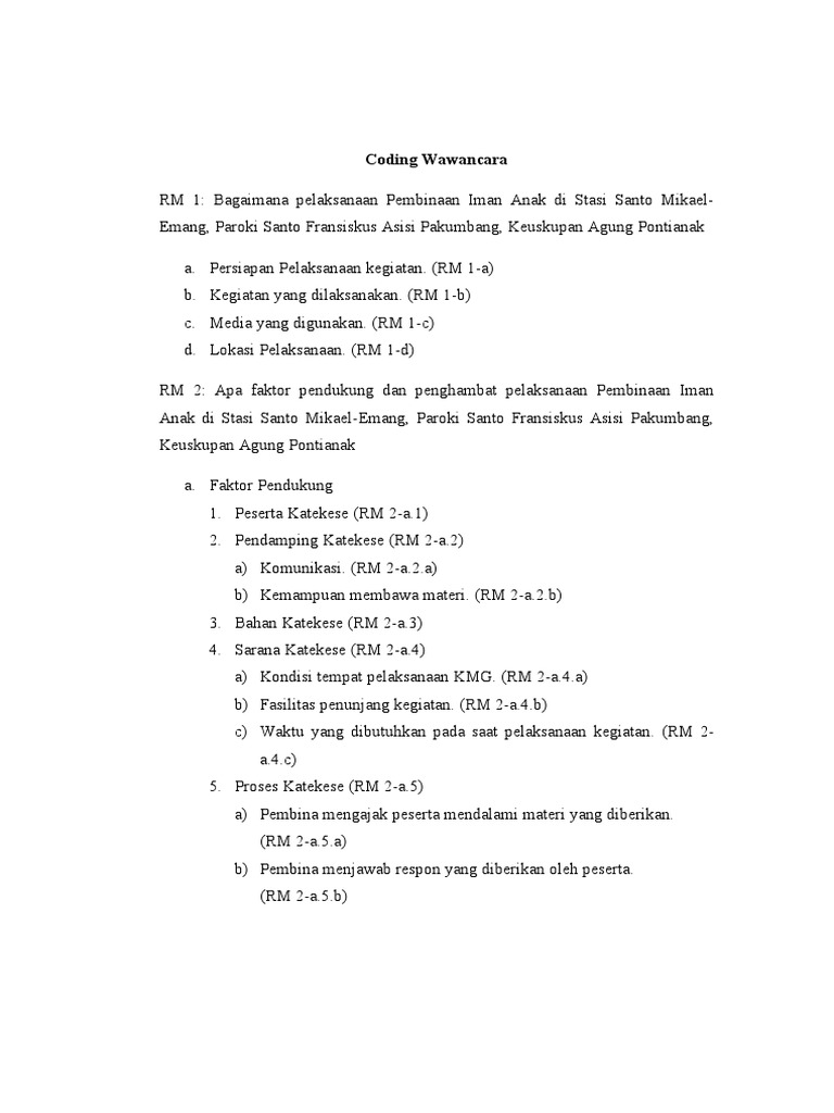 Coding Skripsi | PDF | Sains & Matematika | Teknologi & Rekayasa