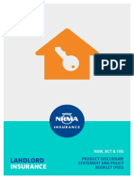 Nrma Home Pds Spds003 102 | PDF | Insurance | Landlord