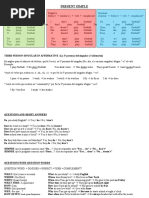 Present Simple Question Words | PDF