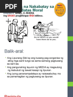 Ang Subheto at Obheto NG Paggawa | PDF