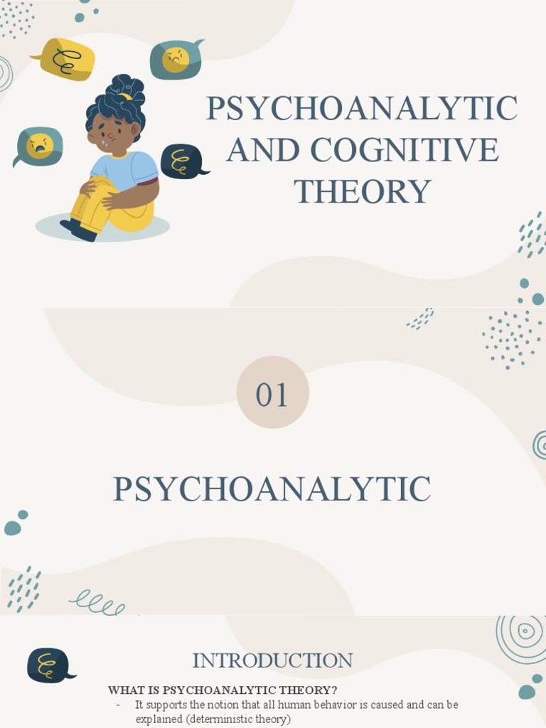 Psychoanalytic and Cognitive Theories Explained | PDF | Id | Psychoanalysis