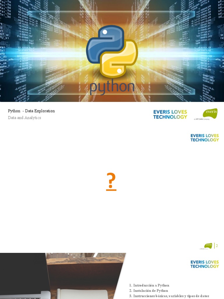 Python - Data Exploration | PDF | Lenguaje de programación | Python (lenguaje de programación)