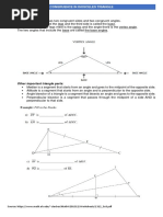 List of Theorems and Postulates | PDF | Rectangle | Triangle