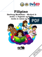 Mga Transitional Devices Sa Filipino | PDF