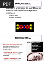 Toxicocinética y Toxicodinamia | PDF | Toxicidad | Excreción