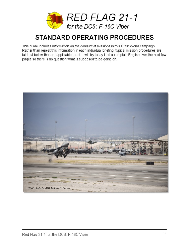 Campaign Standard Operating Procedures | PDF | Air Traffic Control ...