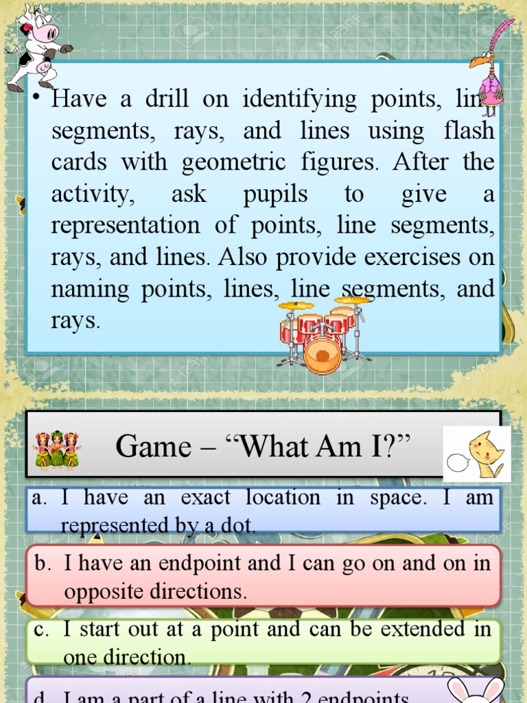 MATH 4 PPT Q3 W2 - Lesson 48 - Identify The Different Kinds of Lines 1 ...