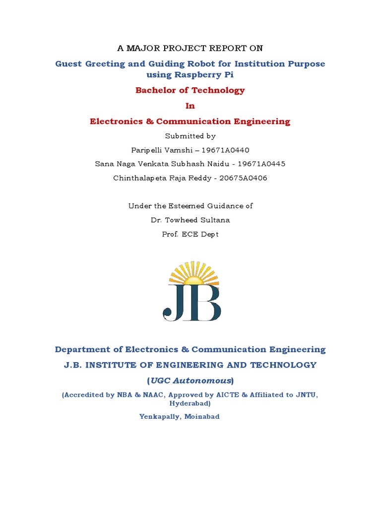 Major Final Document | PDF | Embedded System | Microcontroller