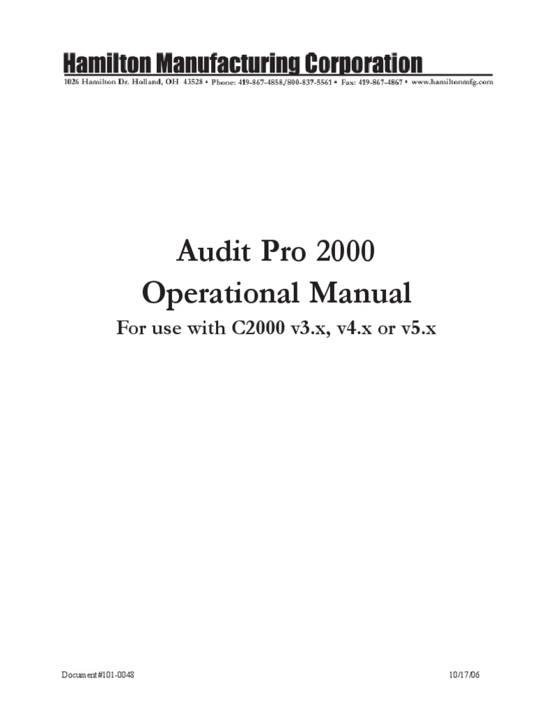 Audit Pro Manual | PDF | Implied Warranty
