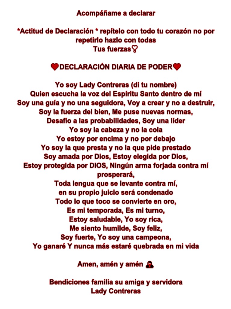 Declaraciones de Poder | PDF