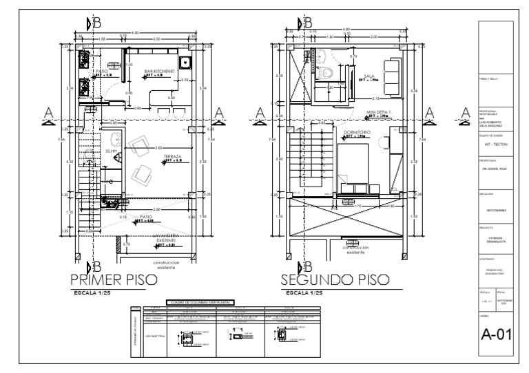 01 Primer y Segundo Piso | PDF