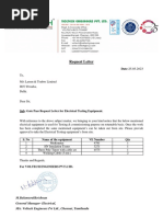 Letter To Lab For Testing M20 Cube | PDF | Sustainable Technologies ...