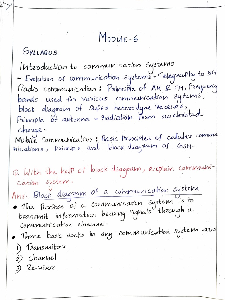 Electronics Ktu Notes Part 1 Pdf Frequency Modulation Amplitude