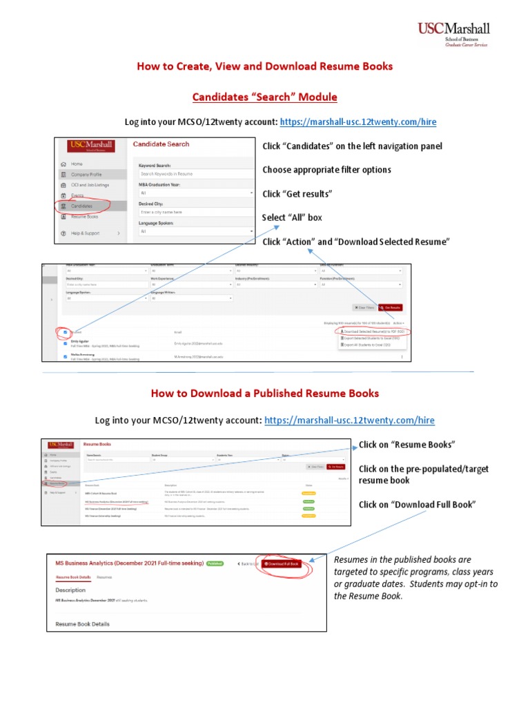 How To Download Resume Books | PDF