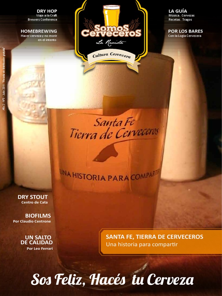 Somos-Cerveceros N03 Web | PDF | Cerveza | Preparación de comida y bebida