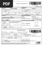 Model Borderou Serie Posta Romana | PDF