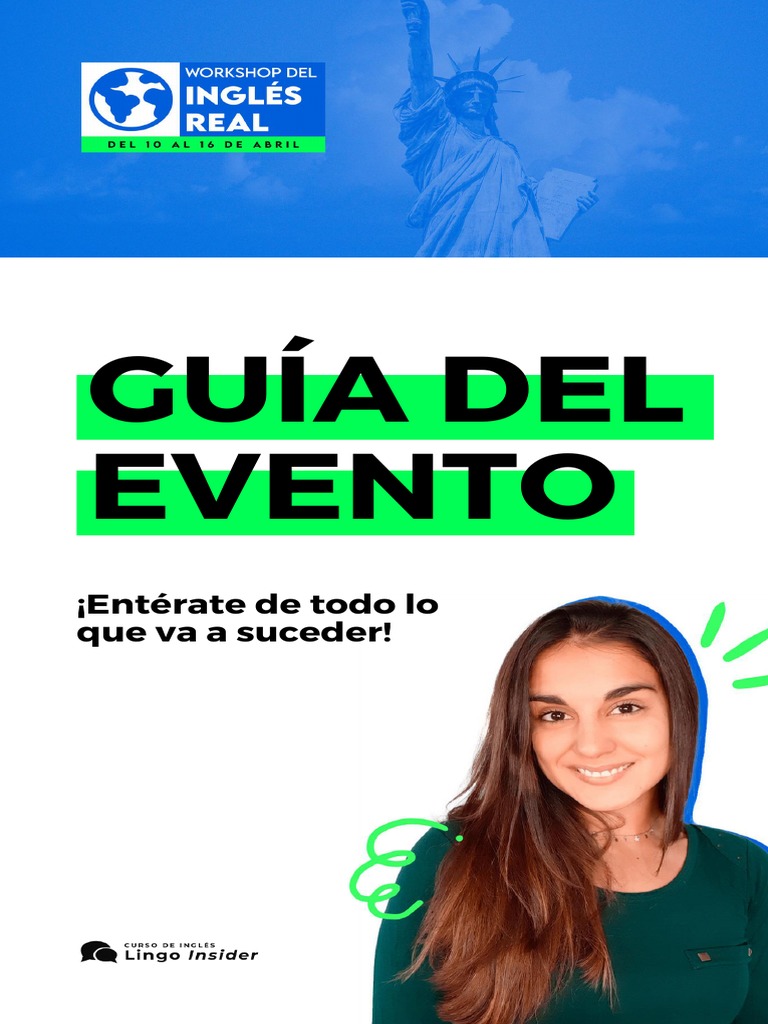 Guia Del Evento - Workshop Del Ingles Real | PDF