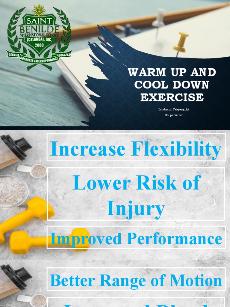 Warm Up and Cool Down Exercise | PDF