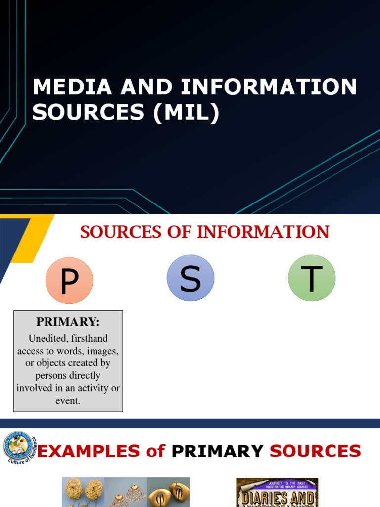 MELC6 Contrast Indigenous Media To The More Common Sources of Information Such As Library ...