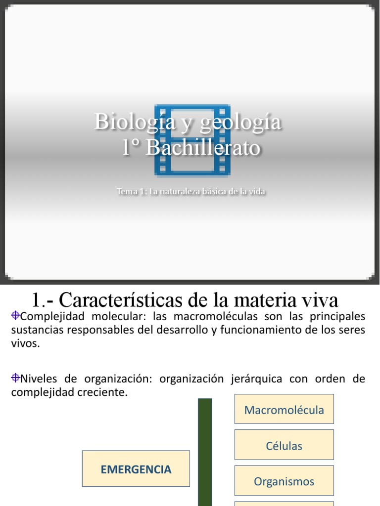 Biología y Geología 1º Bachillerato: Tema 1: La Naturaleza Básica de La ...