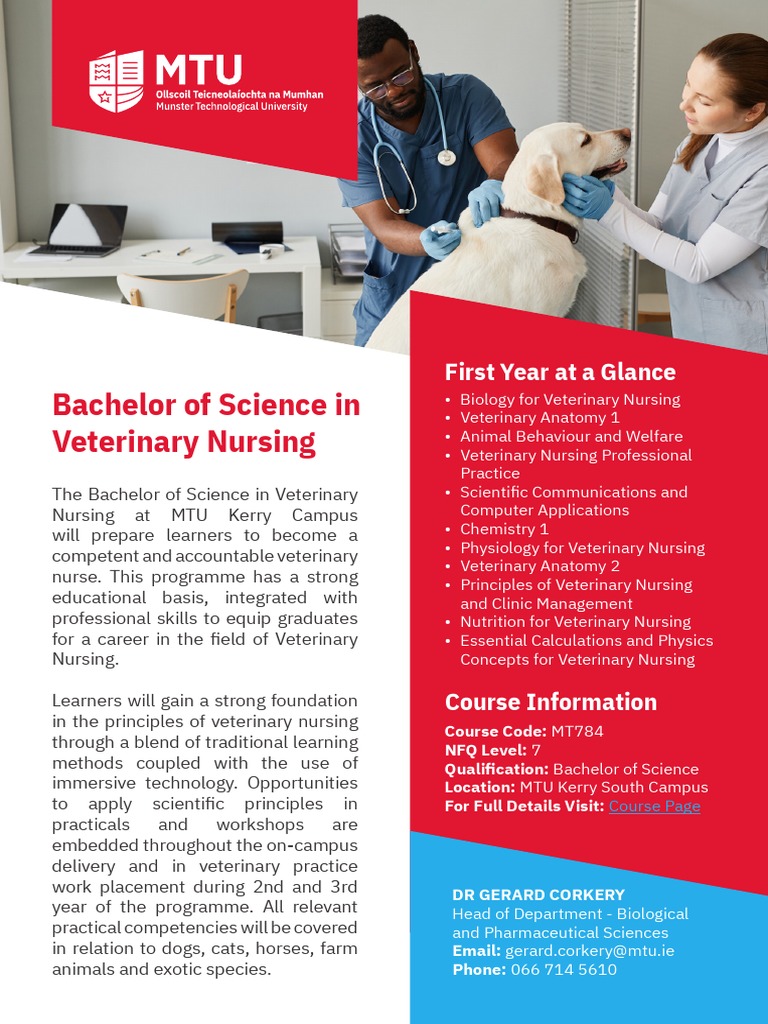 Bachelor of Science in Veterinary Nursing | PDF | Self-Improvement ...
