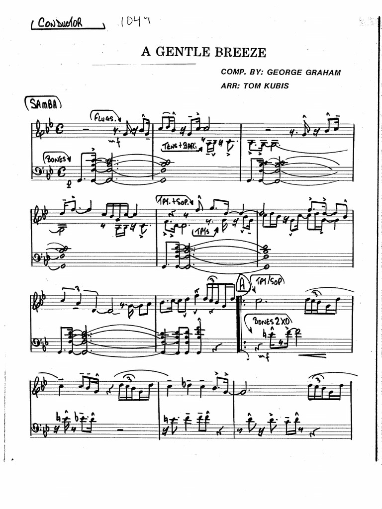A Gentle Breeze - Tom Kubis George Graham | PDF