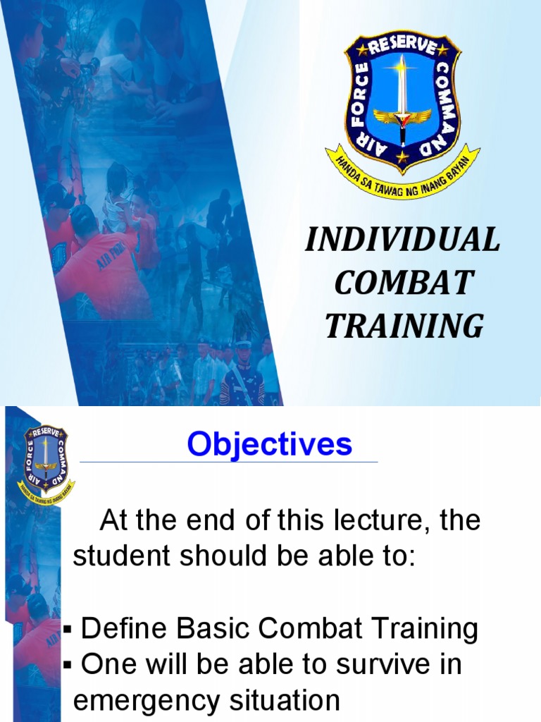 Individual Combat Training Pdf Pdf Sound Light