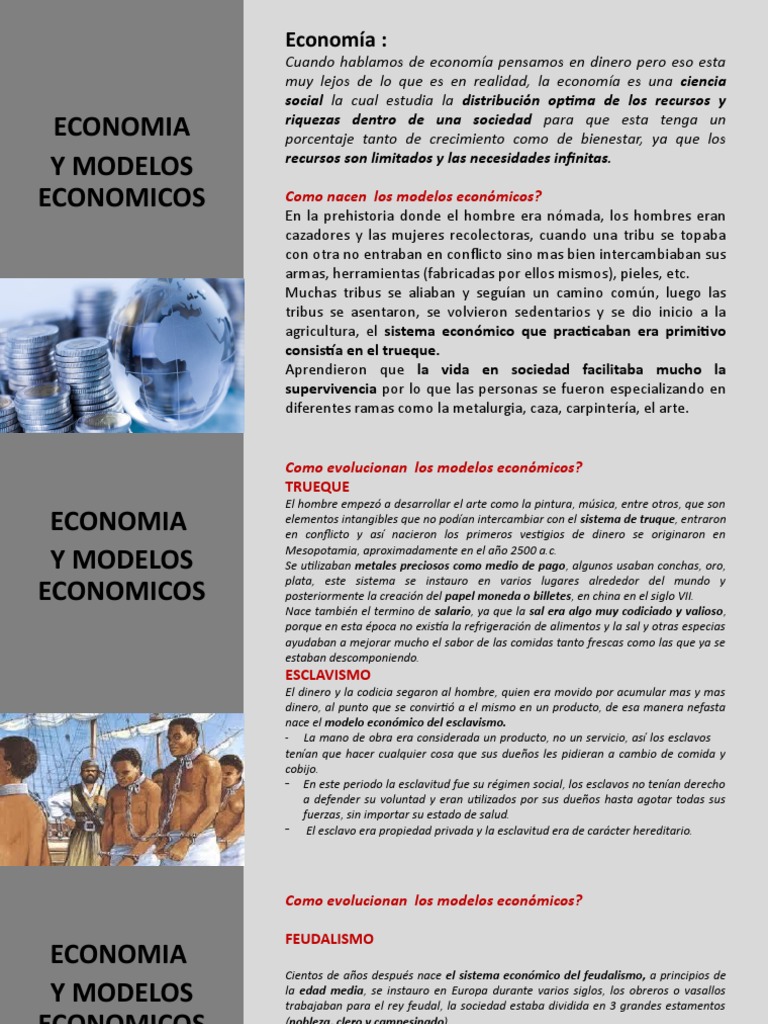 Presentacion 2 Modelos Economicos | PDF | Sustentabilidad | Desarrollo ...