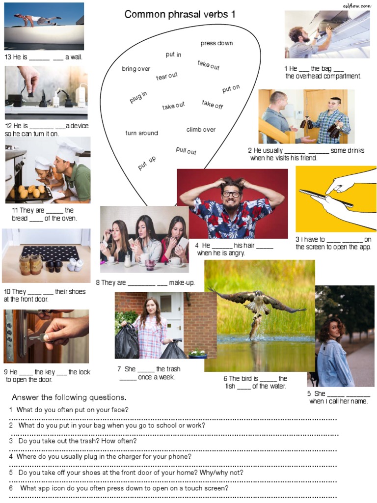 Common Phrasal Verbs 1 Update | PDF