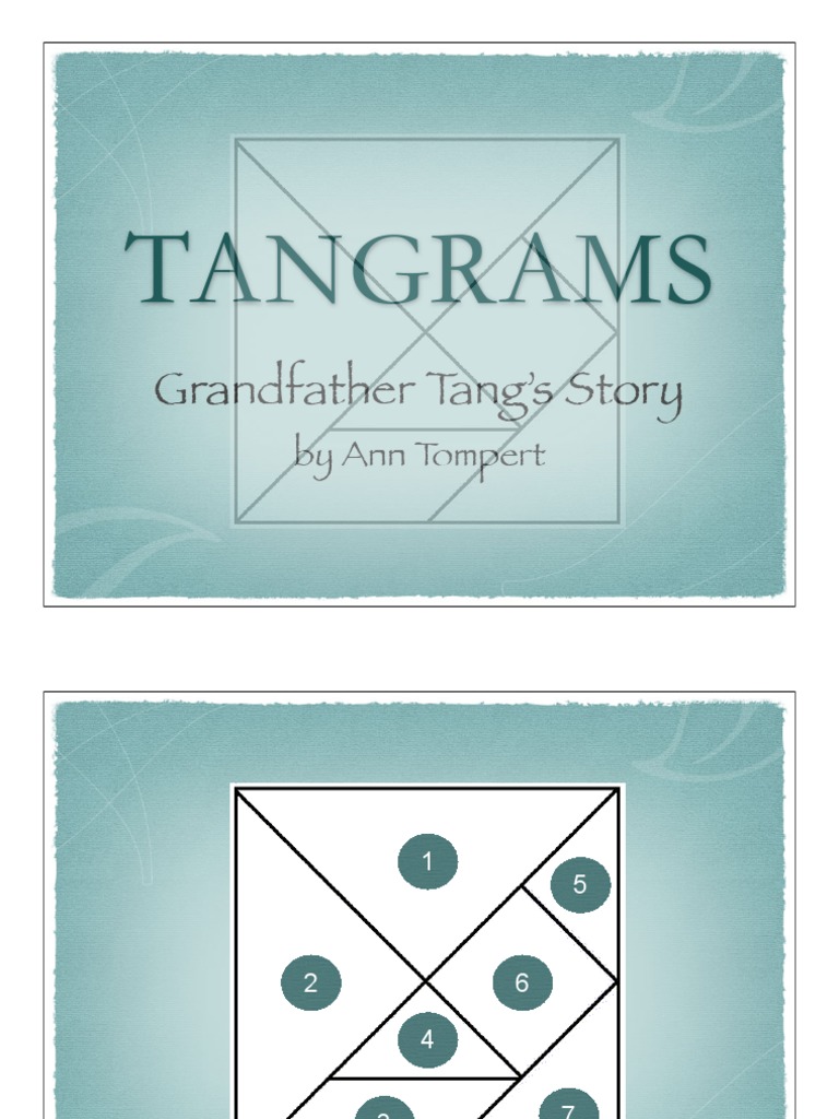 Tangrams: Grandfather Tang's Story | PDF