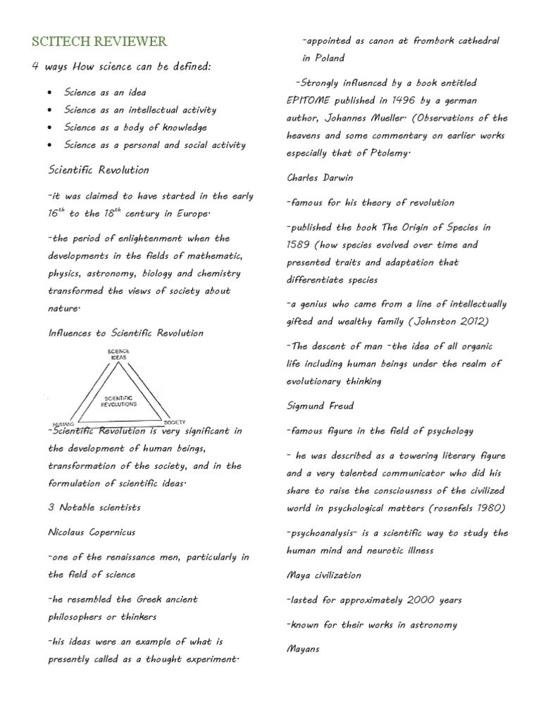 Scitech Reviewer | PDF