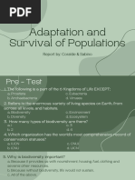 Science 9 Quarter 1 Module 4 Biodiversity | PDF | Biodiversity | Evolution