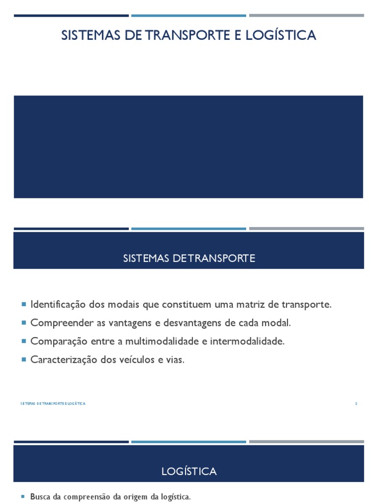Transporte e Logística na Geografia 5º Ano | PDF | Transporte | Cadeia ...