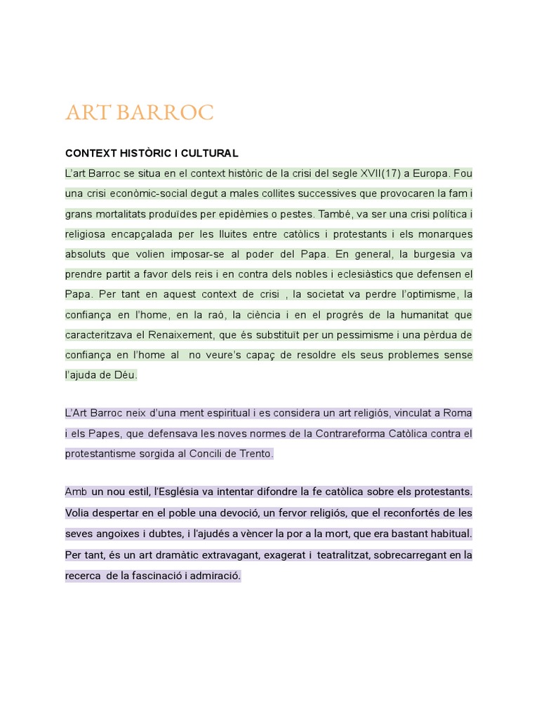 ART BARROC | PDF