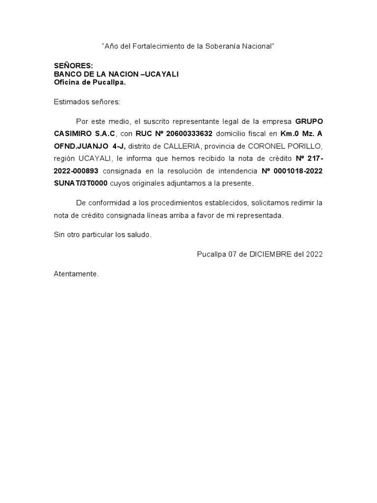 Solicitud Banco de La Nacion | PDF