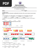 Grade 7 Mathematics Entrance Exam | PDF | Test (Assessment) | Equations